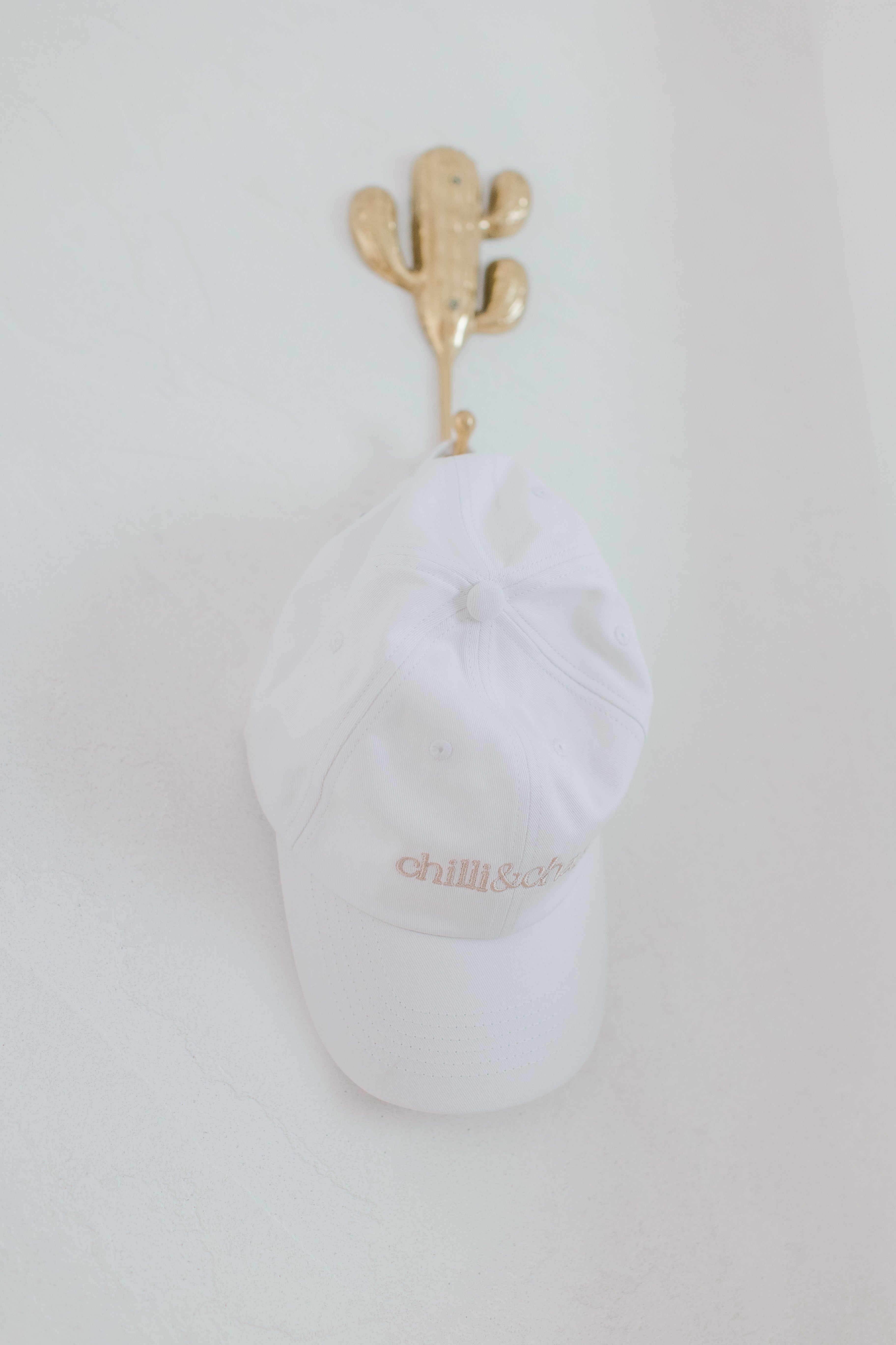 C&C White Dad Cap – Chilli & Charli